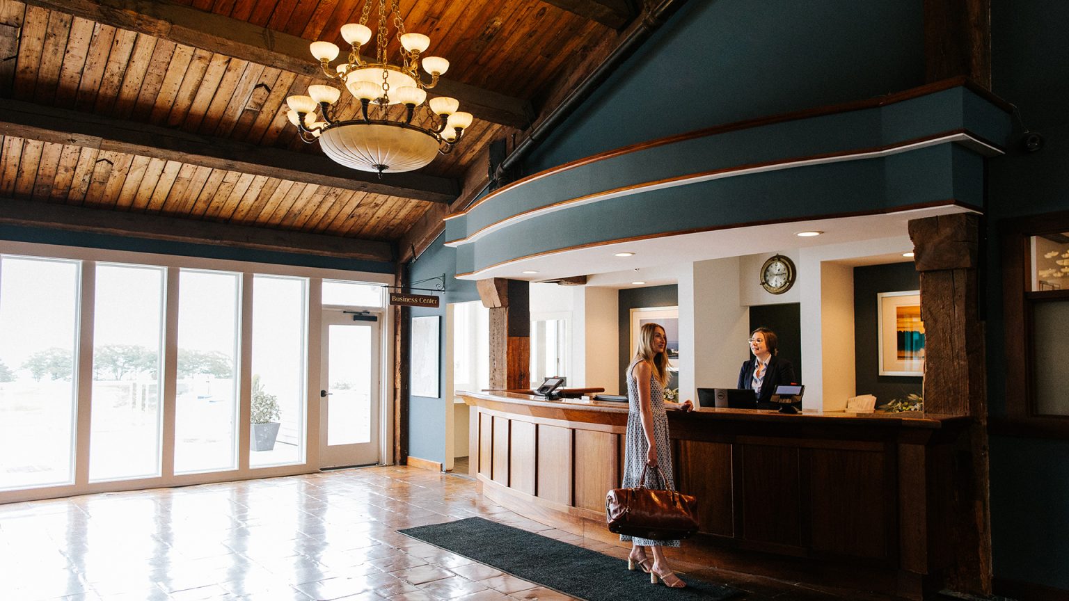 The Story Behind Samoset Resort’s Lobby | Opal Collection